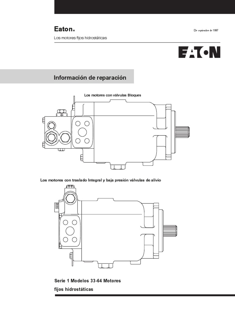 Catalogo Motor Eaton | Descargar gratis PDF | Ingeniería mecánica | Science