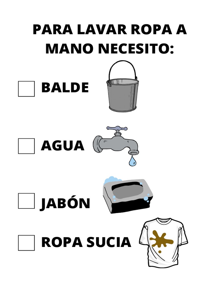 Cómo lavar ropa a mano de forma efectiva en pocos pasos | PDF