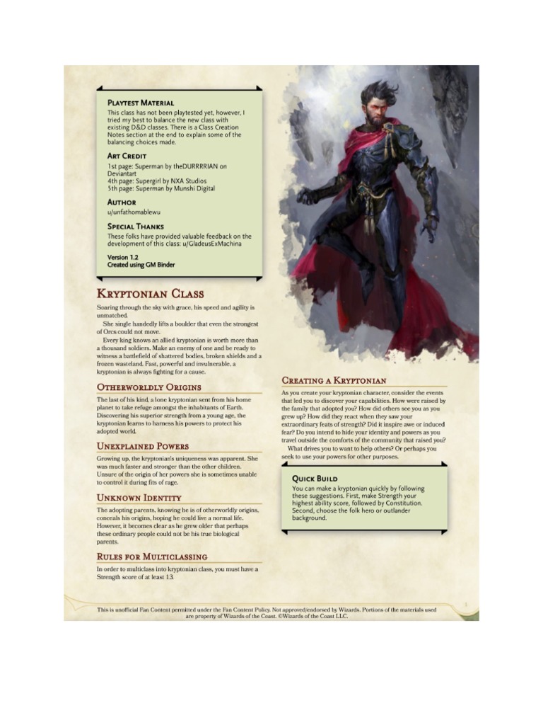 Kryptonian | PDF