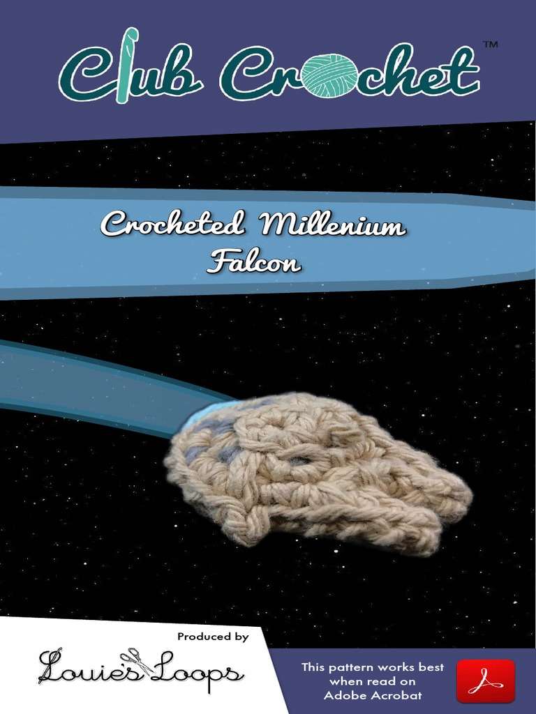 Millenium Falcon Pattern | PDF | Crochet | Crafts