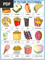 Food Flashcards For ESL | PDF