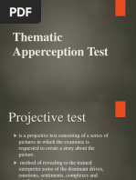 Thematic Apperception Test. Administration and Interpretation of The ...