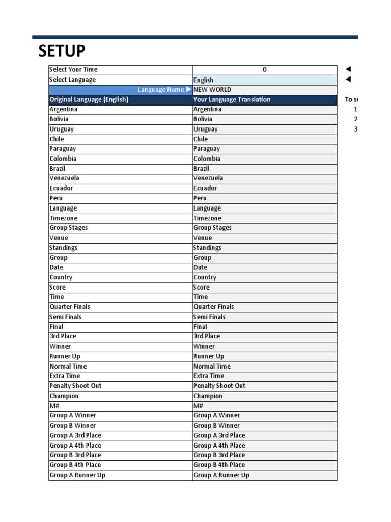Copa America Schedule V1.74 - Free Version | PDF