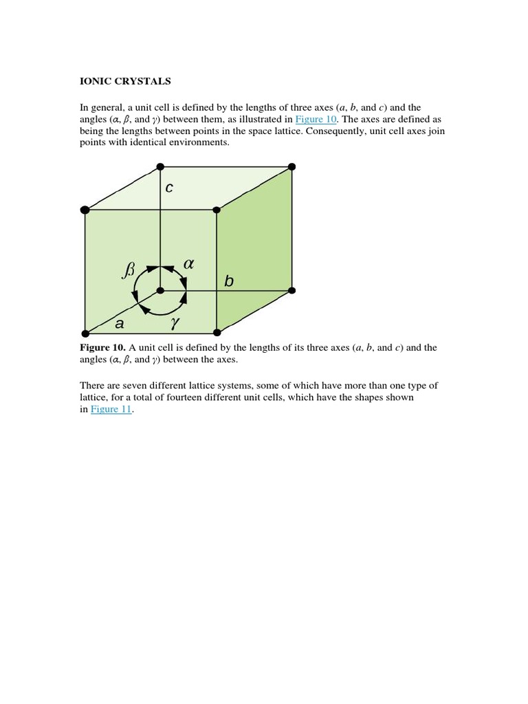 Structure of Solids - Ionic Solids | PDF | Ionic Bonding | Ion