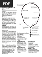 Prayer Guide For Visita Iglesia | PDF | Eucharist | Jesus