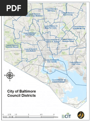 Baltimore City Zip Code Map