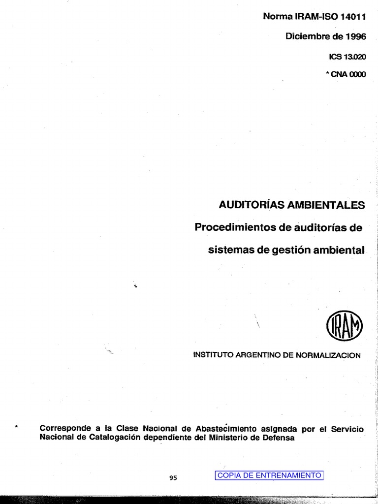 02 - Norma ISO-14011 | PDF