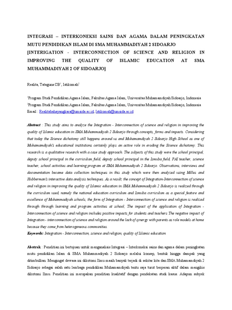 Artikel Umsida | PDF | Scientific Method | Methodology