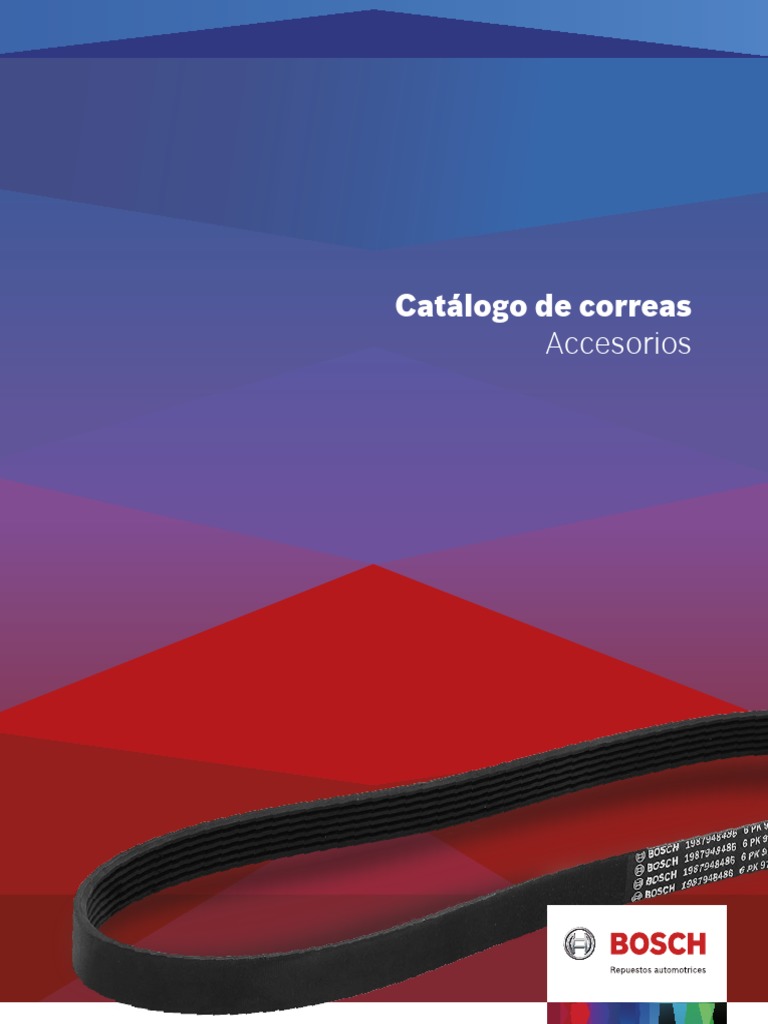 Catálogo de Correas: Accesorios | PDF | Sports Cars | Off Road Vehicles