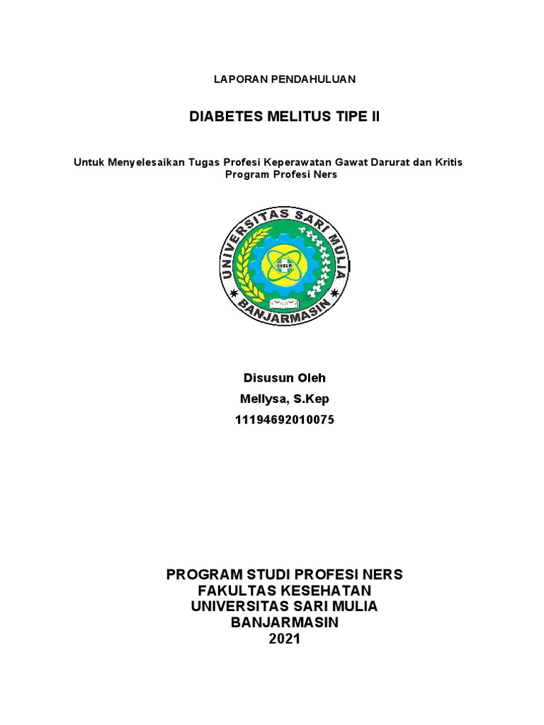 LP - DM Tipe 2 - Mellysa - Icu | PDF