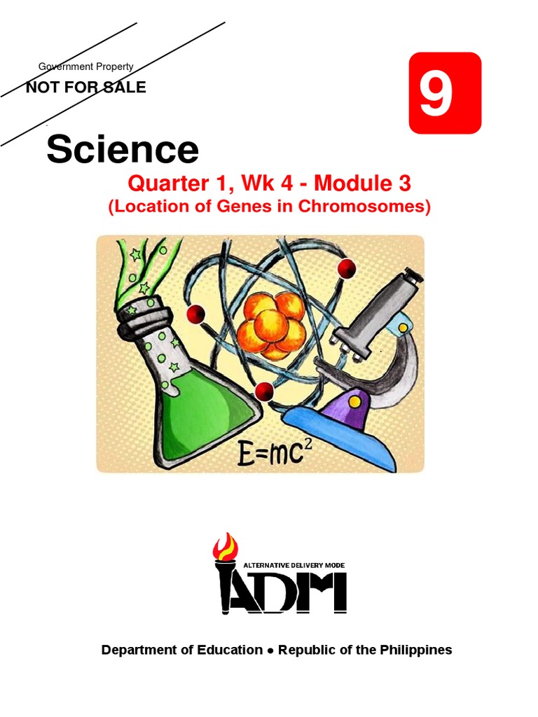 Science: Quarter 1, WK 4 - Module 3 | PDF | Gene | Chromosome