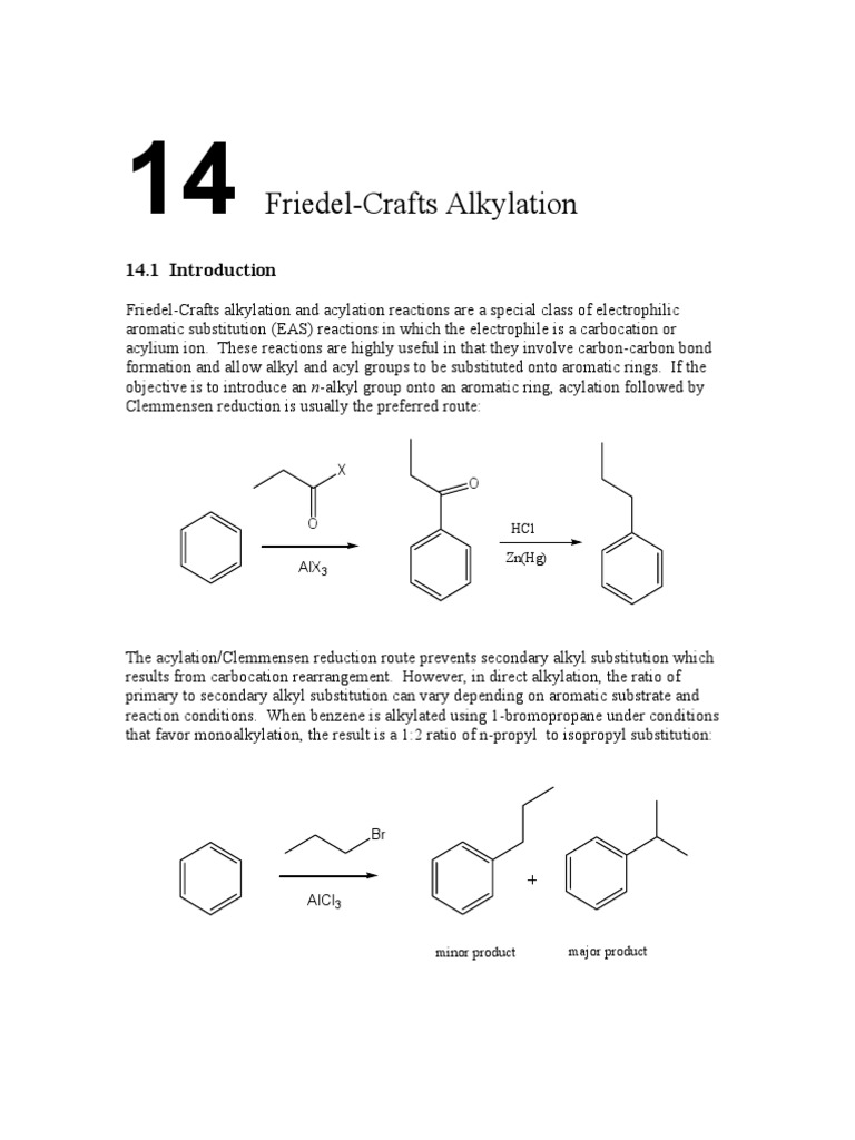 Friedel-Crafts Alkylation of p-Xylene | PDF | Distillation | Vacuum