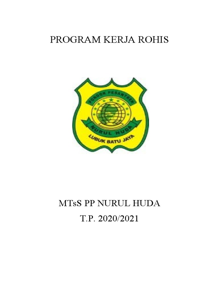 Program Kerja Rohis Fix | PDF