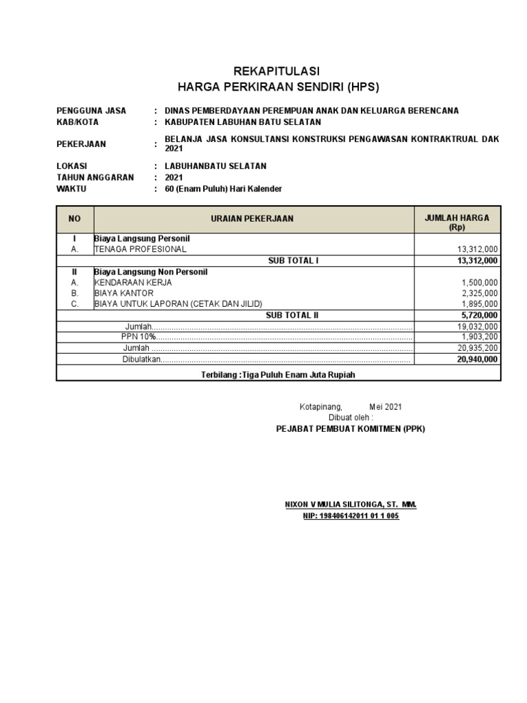 HPS Konsultan KB | PDF