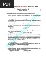PATROL PHASE Examination | PDF | Patrol | Arrest