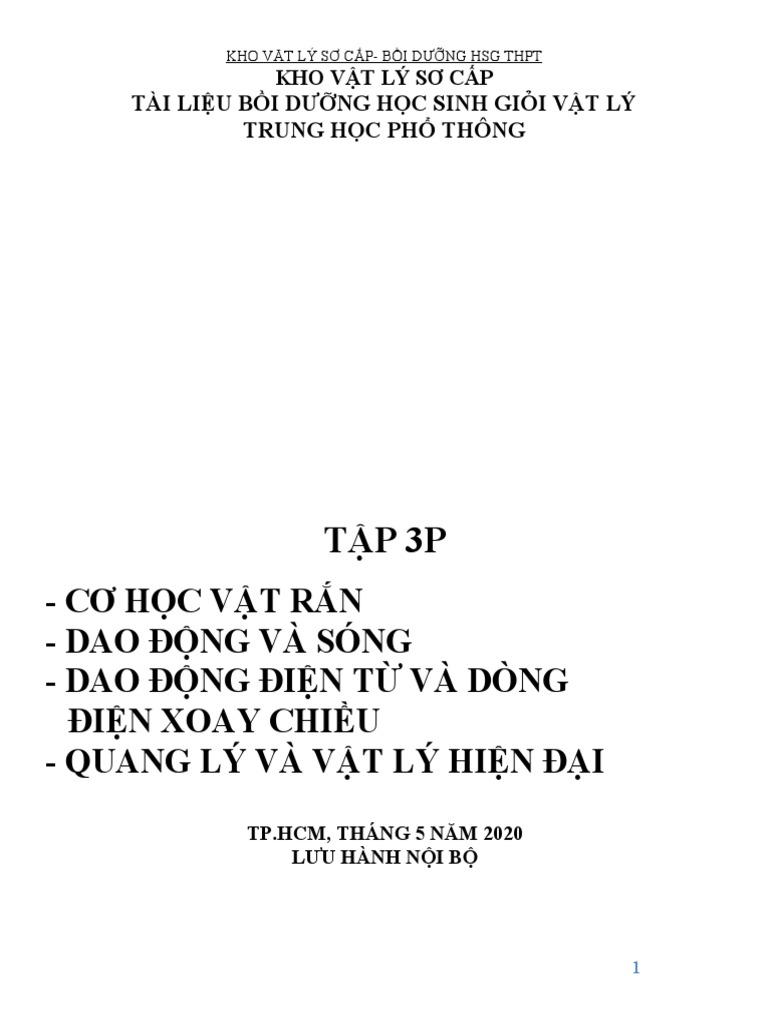 Ly 12 On Thi HSG | PDF