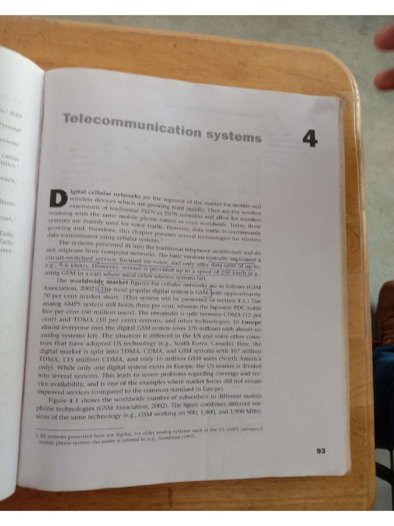 GSM Text Book Notes | PDF