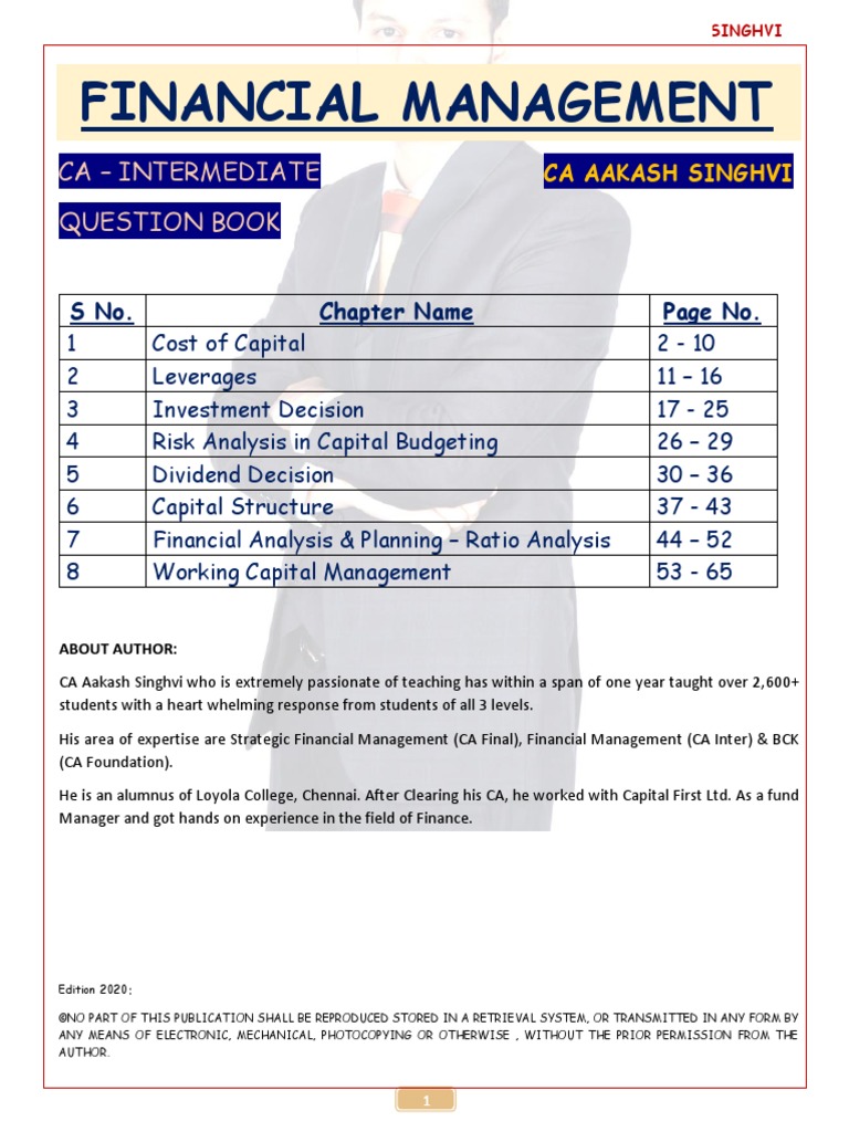 Question Book PDF | Download Free PDF | Cost Of Capital | Preferred Stock