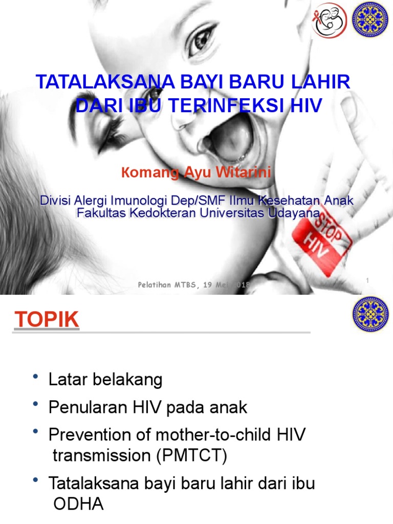 Tatalaksana Bayi Dari Ibu HIV-dikonversi | PDF