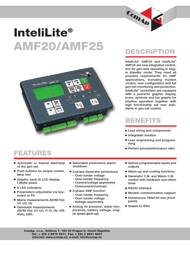 IL AMF20 25 02 06 20 MH Datasheet | PDF | Modem | Mains Electricity
