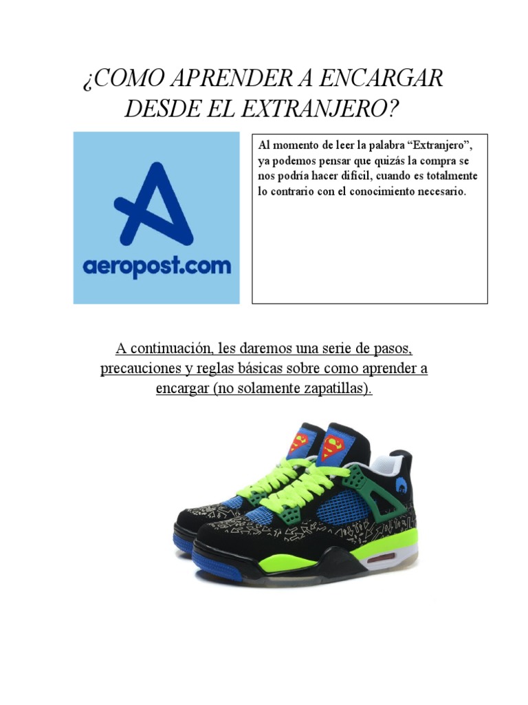 Como Aprender A Encargar Desde El Extranjero | PDF | Pay Pal | Oferta ...