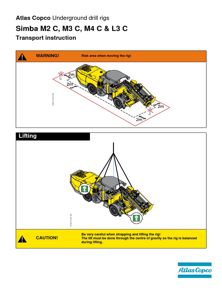 Transport Instruction Simba M4C | PDF