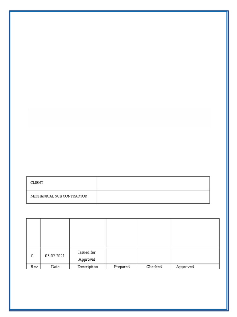 Method Statement for Condensate Drain Piping | PDF | Pipe (Fluid ...