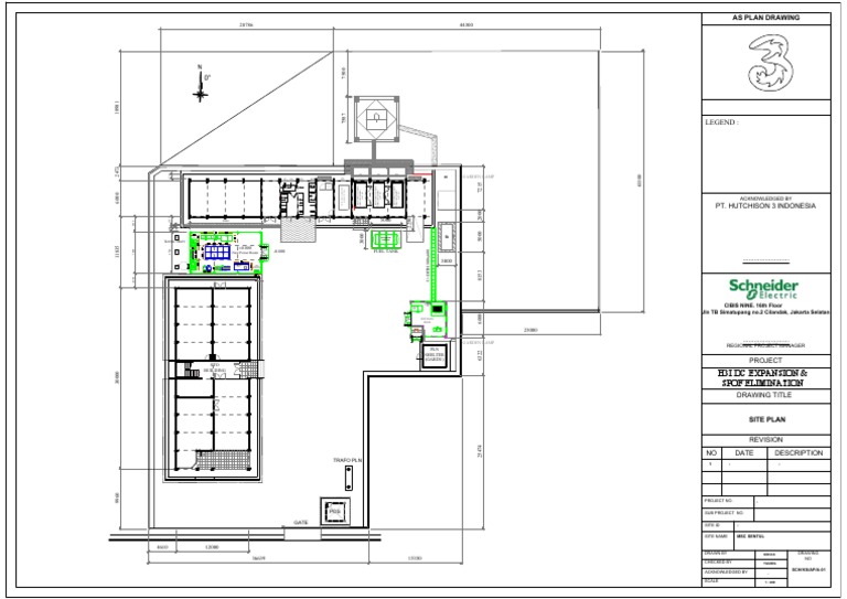 Layout Instalasi Cable Ladder | PDF | Nature