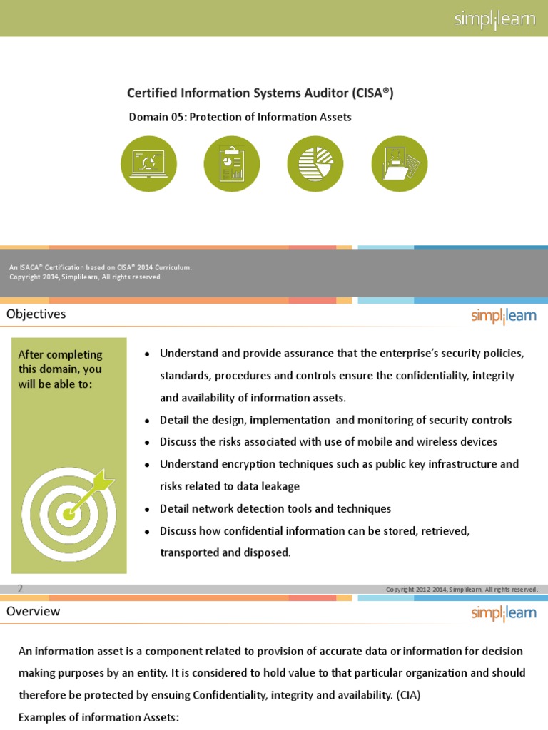 CISA - Domain 5 - Protection of Information Assets | PDF | Firewall (Computing) | Computer Network