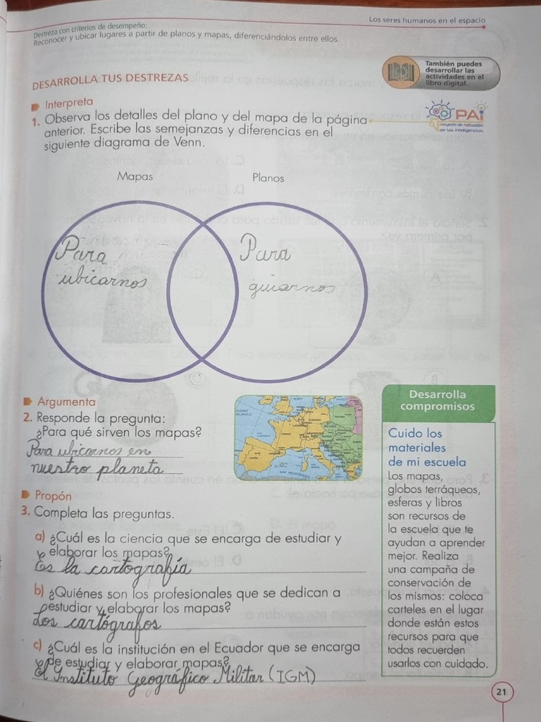 Sociales Los Mapas Angie Jara | PDF