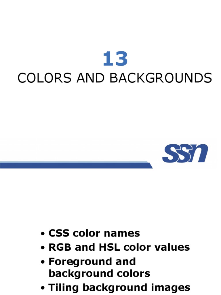 Colors and Backgrounds | PDF | Rgb Color Model | Graphic Design