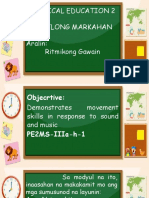 Rubric Sa Pagsayaw | PDF