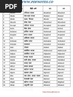 Family Relationship Names in English To Hindi | PDF | Father | Grandparent
