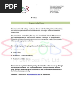 Notice Period Policy | PDF | Employment | Salary