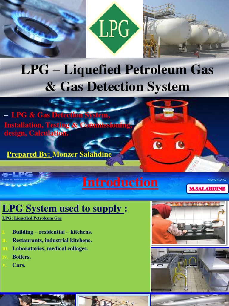 LPG - Liquefied Petroleum Gas & Gas Detection System | PDF | Liquefied ...
