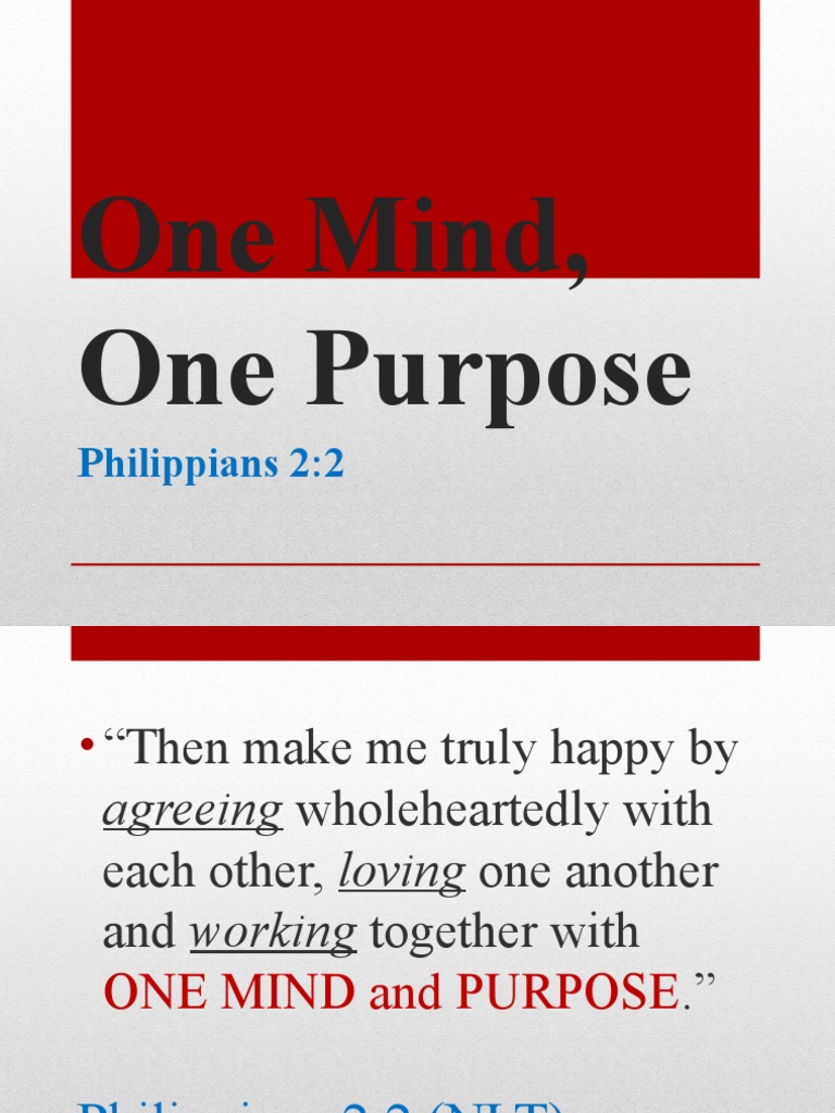 CHE One Mind One Purpose | PDF