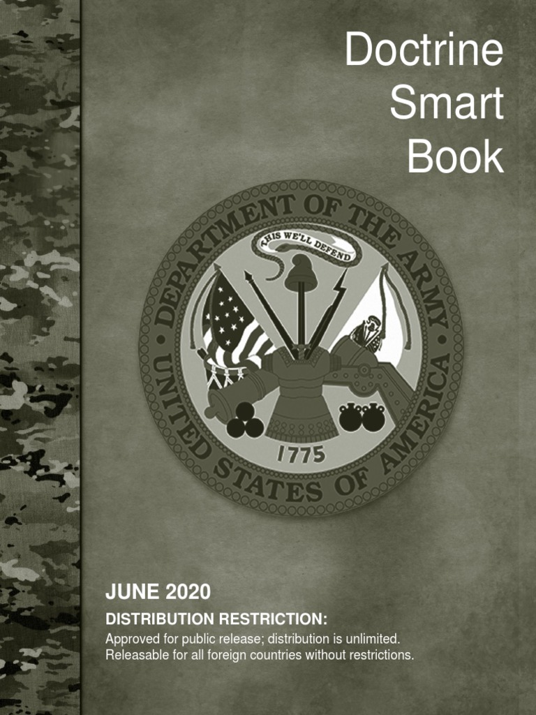 Army Doctrine Smart Book 2020 | PDF | United States Army | Military