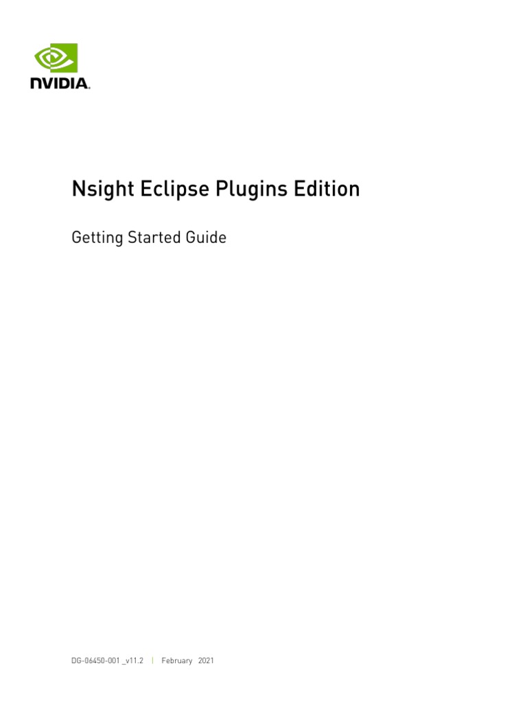 Nsight Eclipse Plugins Edition: Getting Started Guide | PDF | Eclipse (Software) | Integrated ...