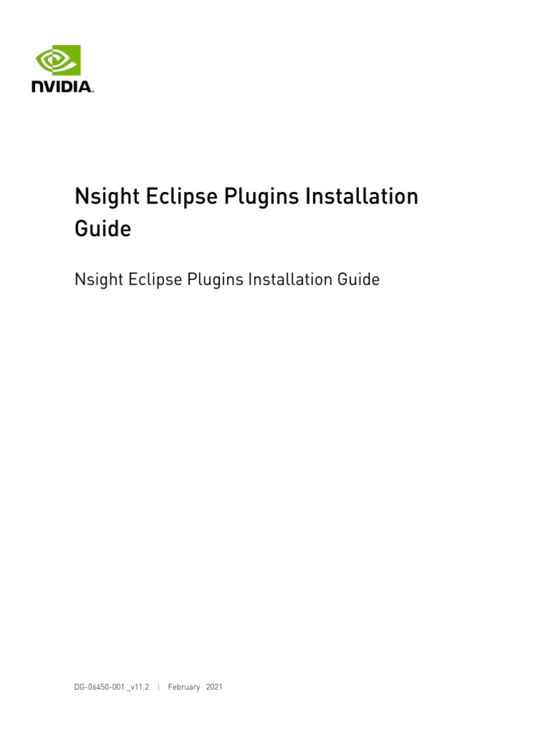 Nsight Eclipse Plugins Installation Guide | PDF