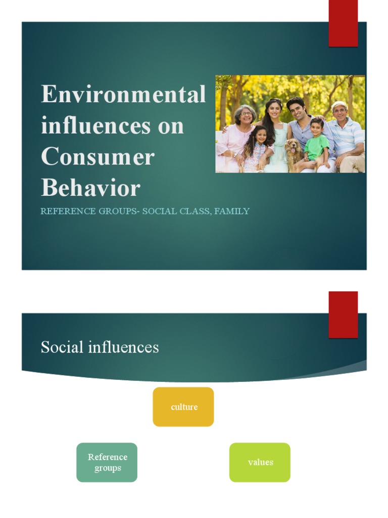 8) Culture, Social Class, Family, Psychographics - Part 2 | PDF ...