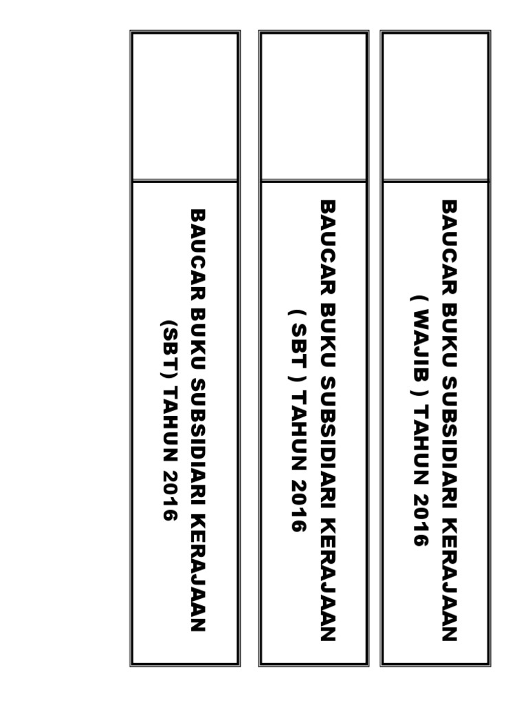Label Tepi Baru | PDF
