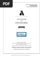 Ansi Awwa c652-19 Ul | PDF | Water Quality | Volatile Organic Compound