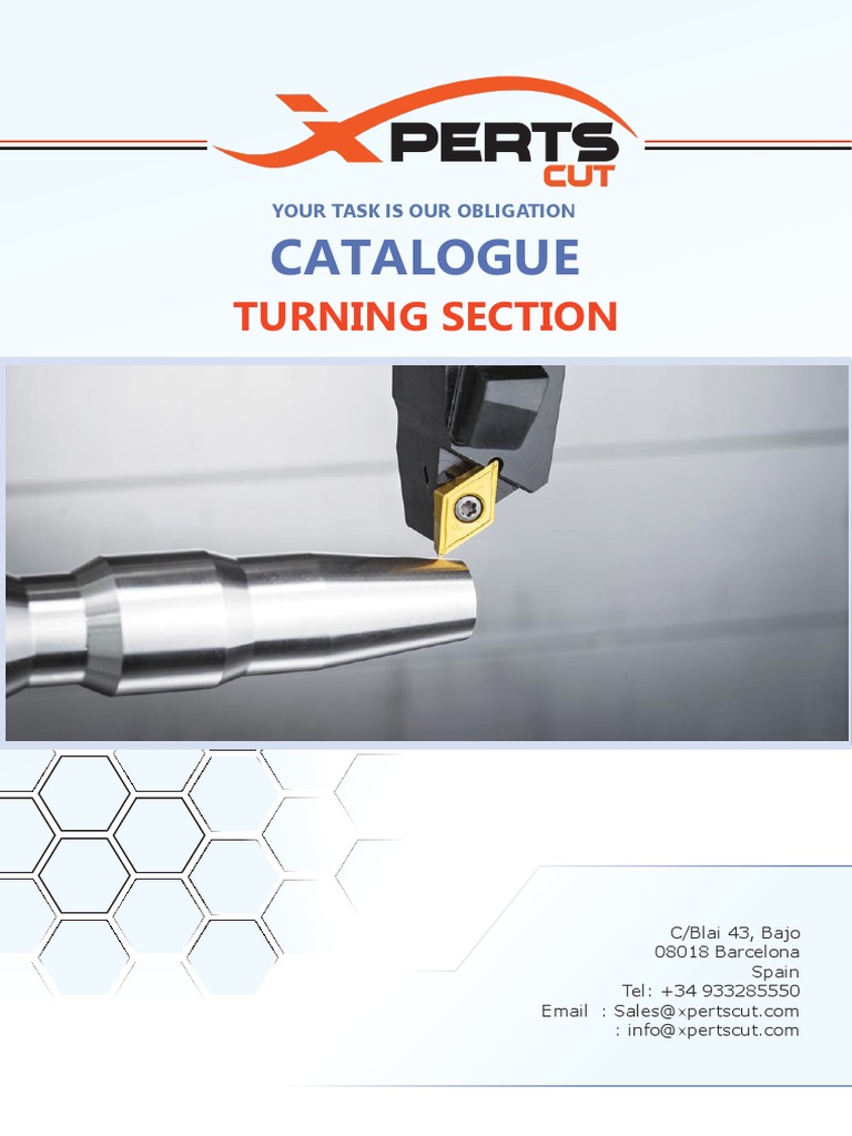 Xpertscut Catalog - Turning Section | PDF | Building Materials ...