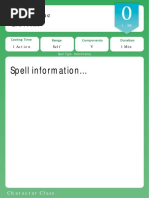 Power Word Spells in D&D 5E | PDF | Leisure
