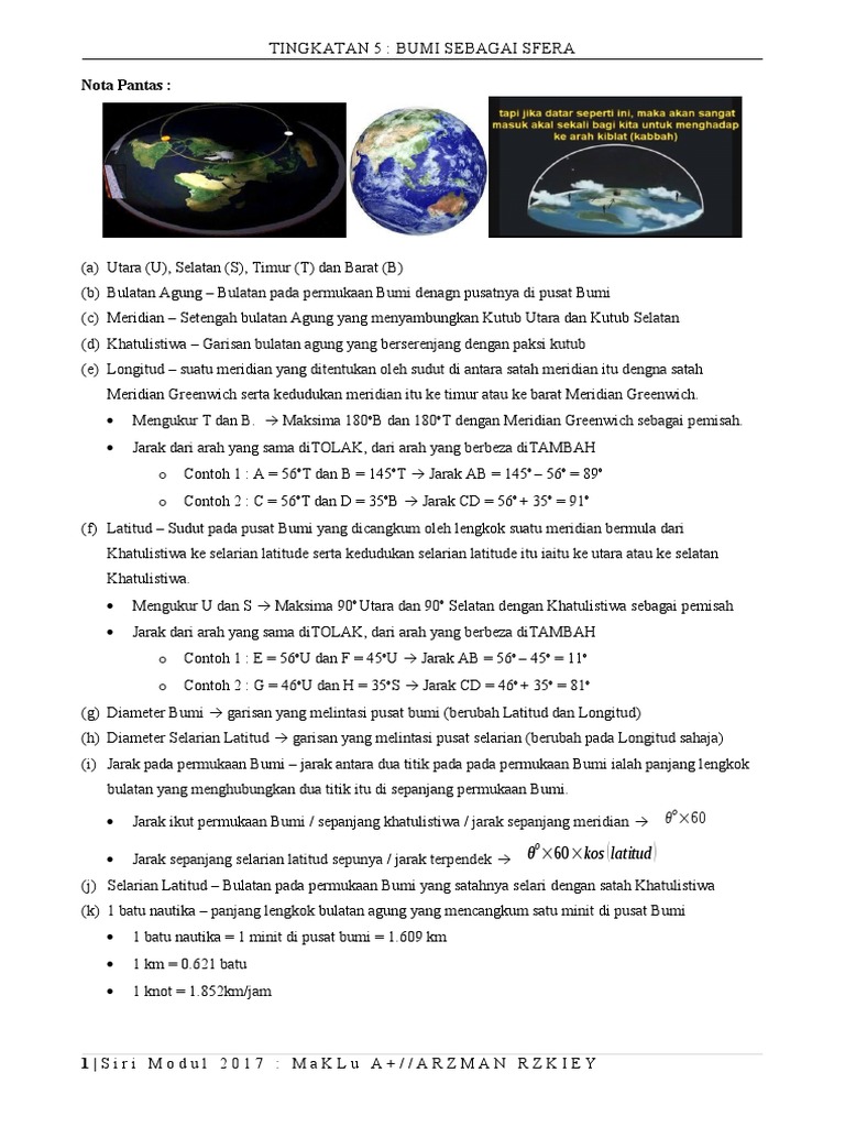 f5 - 20 Bumi Sebagai Sfera | PDF
