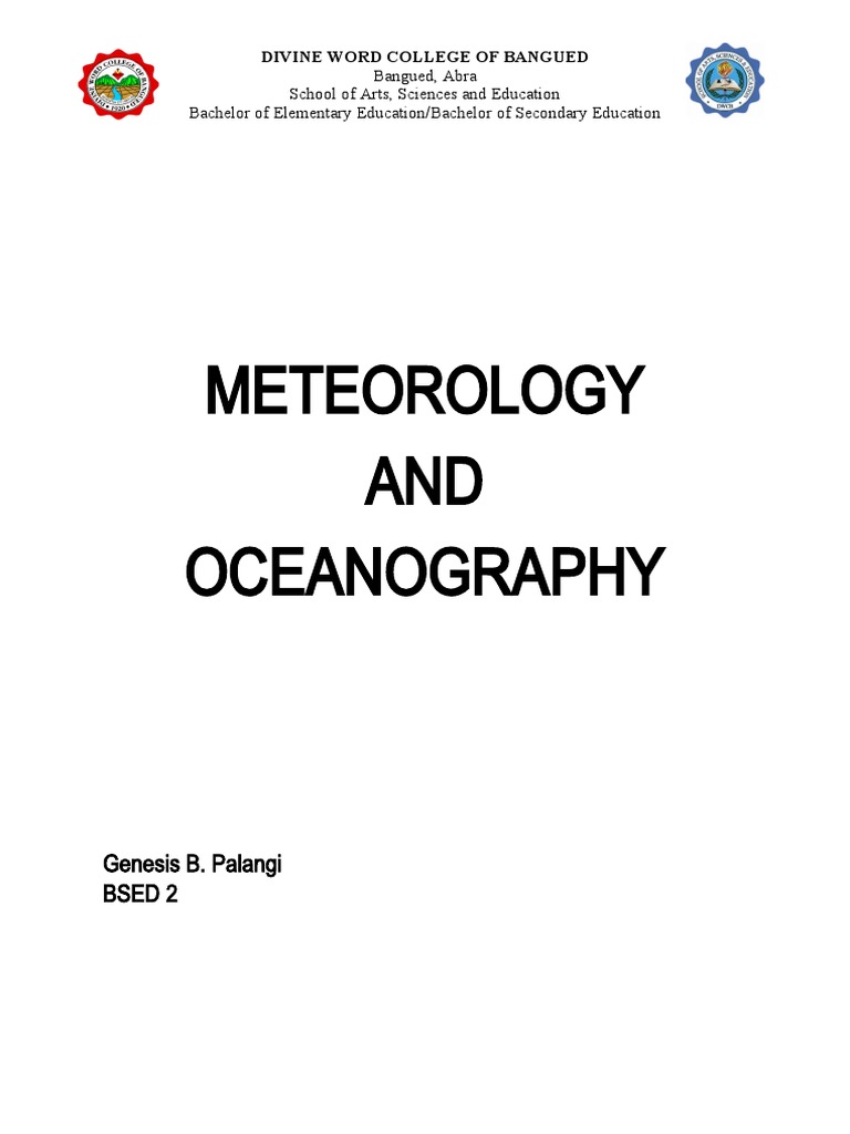 Astronomy and Meteorology | PDF | Meteorology | Weather Satellite