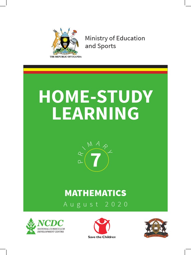 P7 Mathematics | PDF | Pie Chart | Mathematical Notation