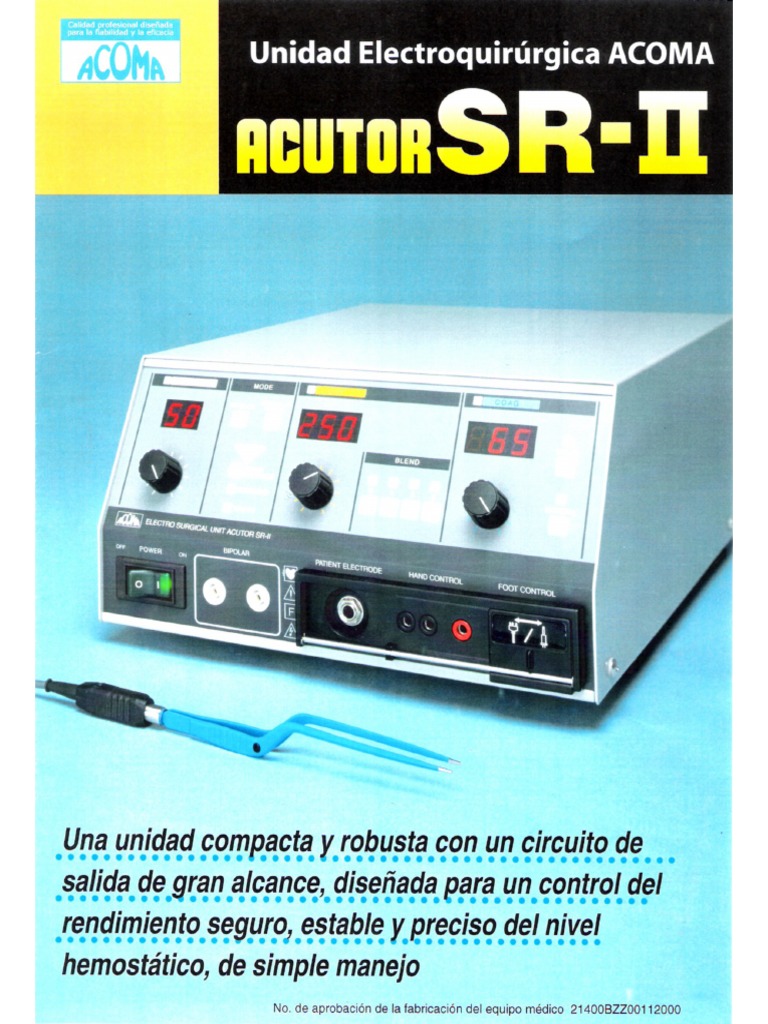 Acoma - Acutor SR II | PDF