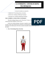 12 Basic Striking Techniques in Arnis | PDF | Sports