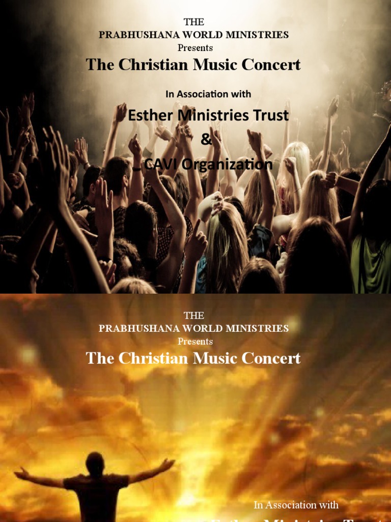 The Christian Music Concert | PDF